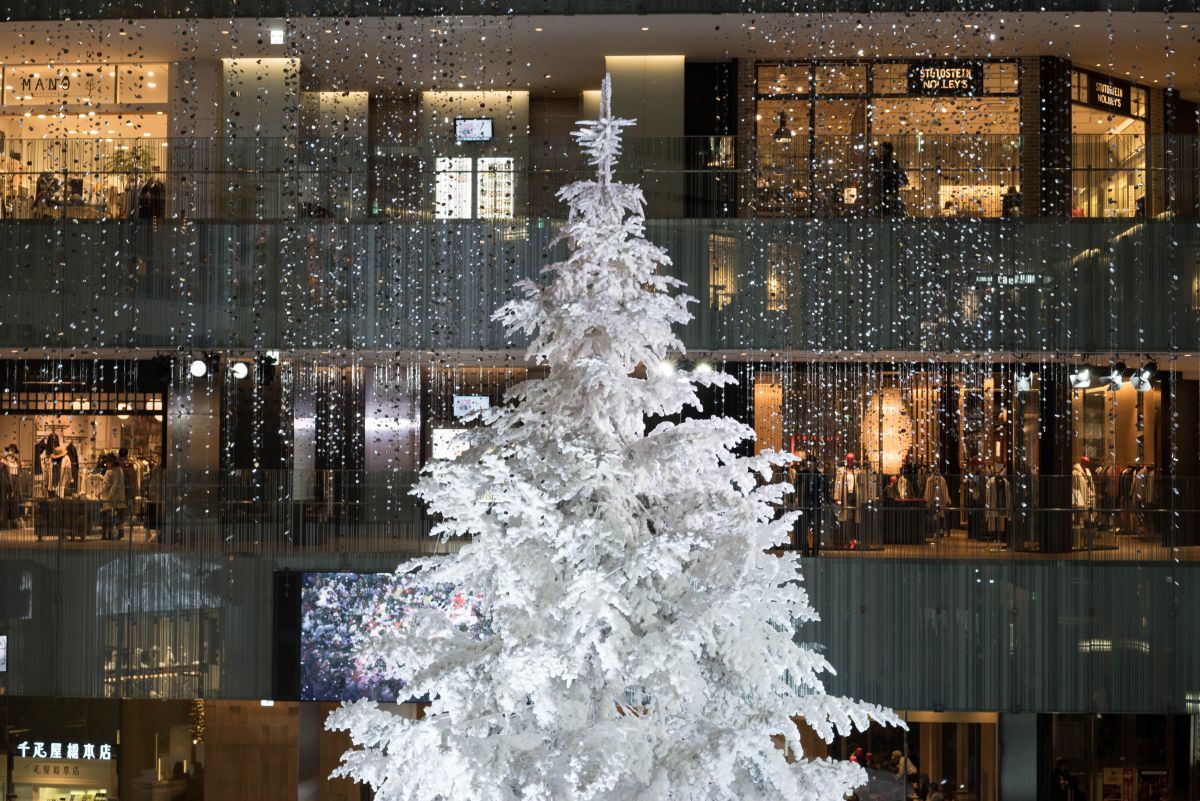 KITTE内、ホワイトツリー | GANREF