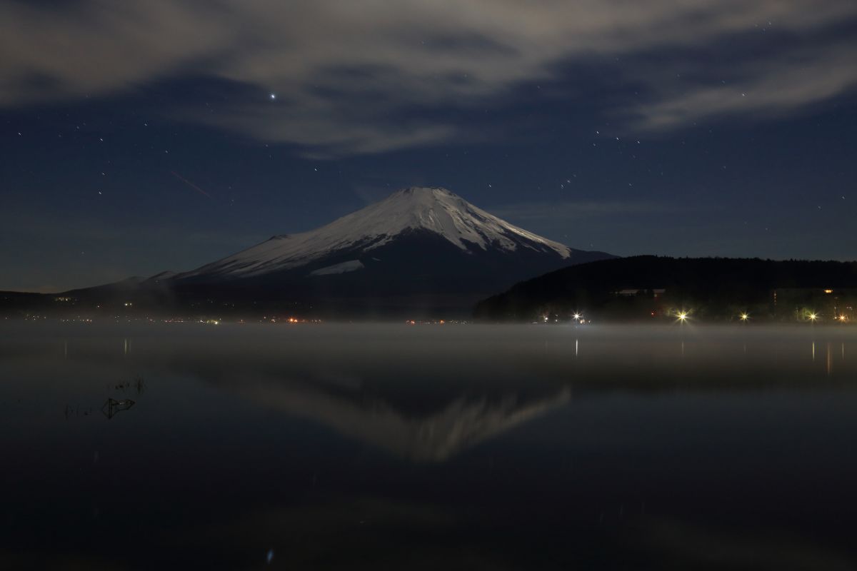 Mt. Fuji in the Moonlight | GANREF