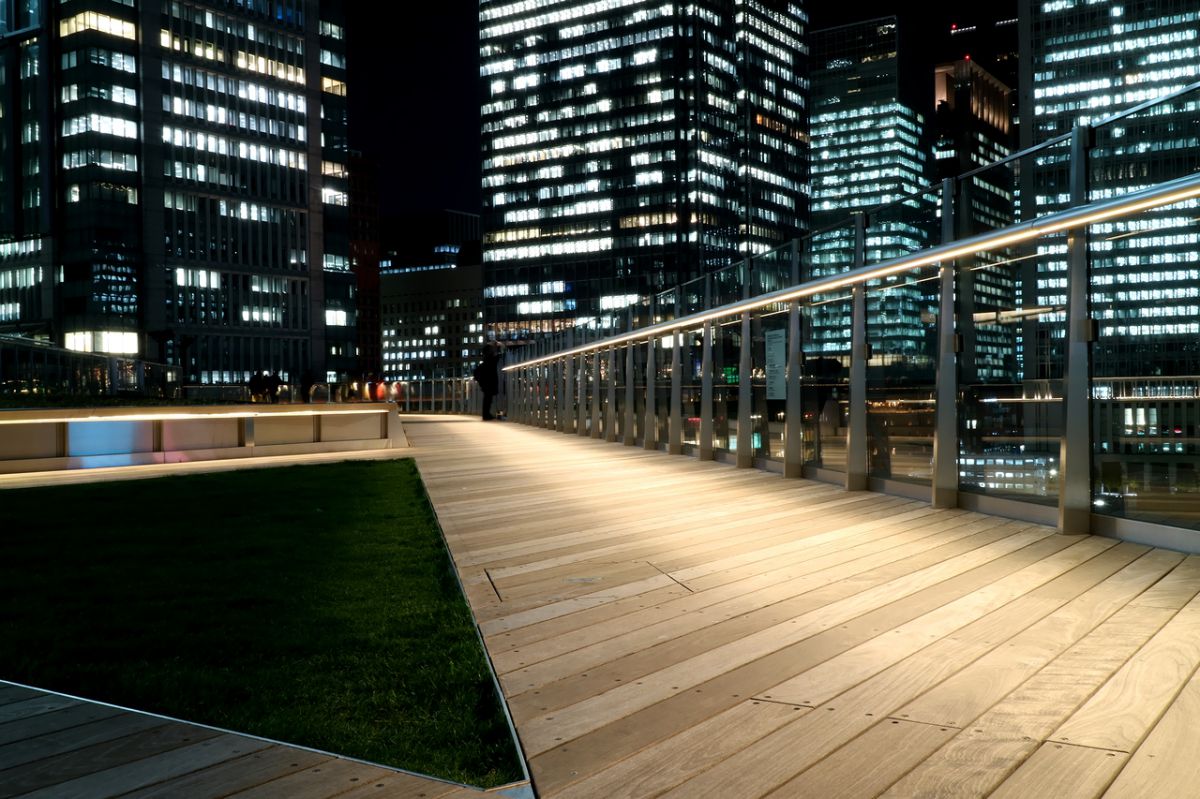 KITTE's roof on Monday | GANREF