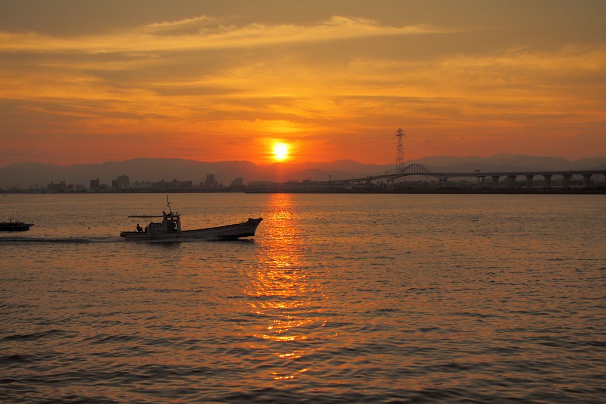 hiroshima sunset | GANREF