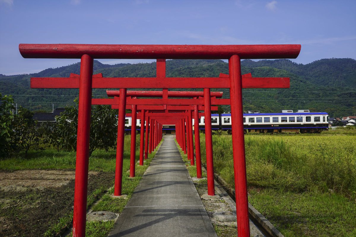 踏切のある参道 Ver.1 | GANREF