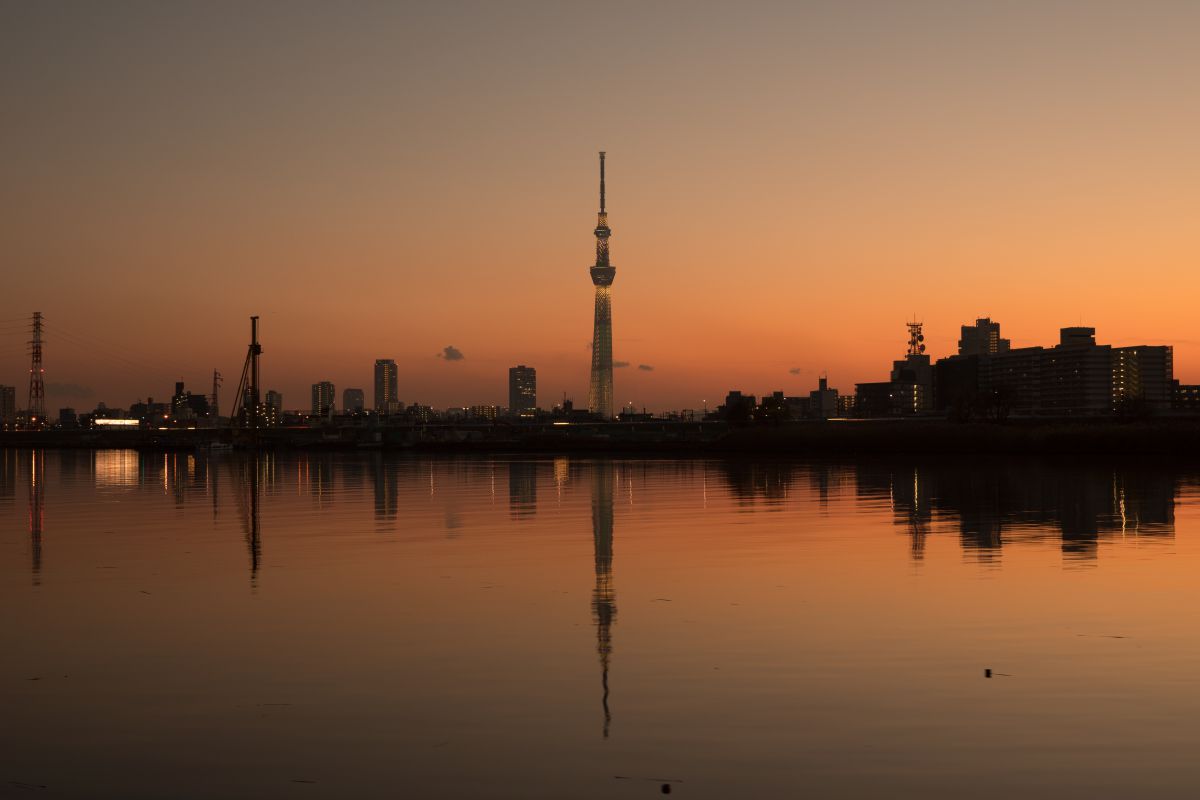 Sunset and reflection | GANREF