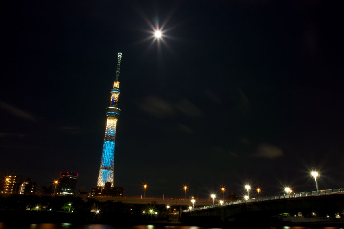 Blue tower, blue moon | GANREF