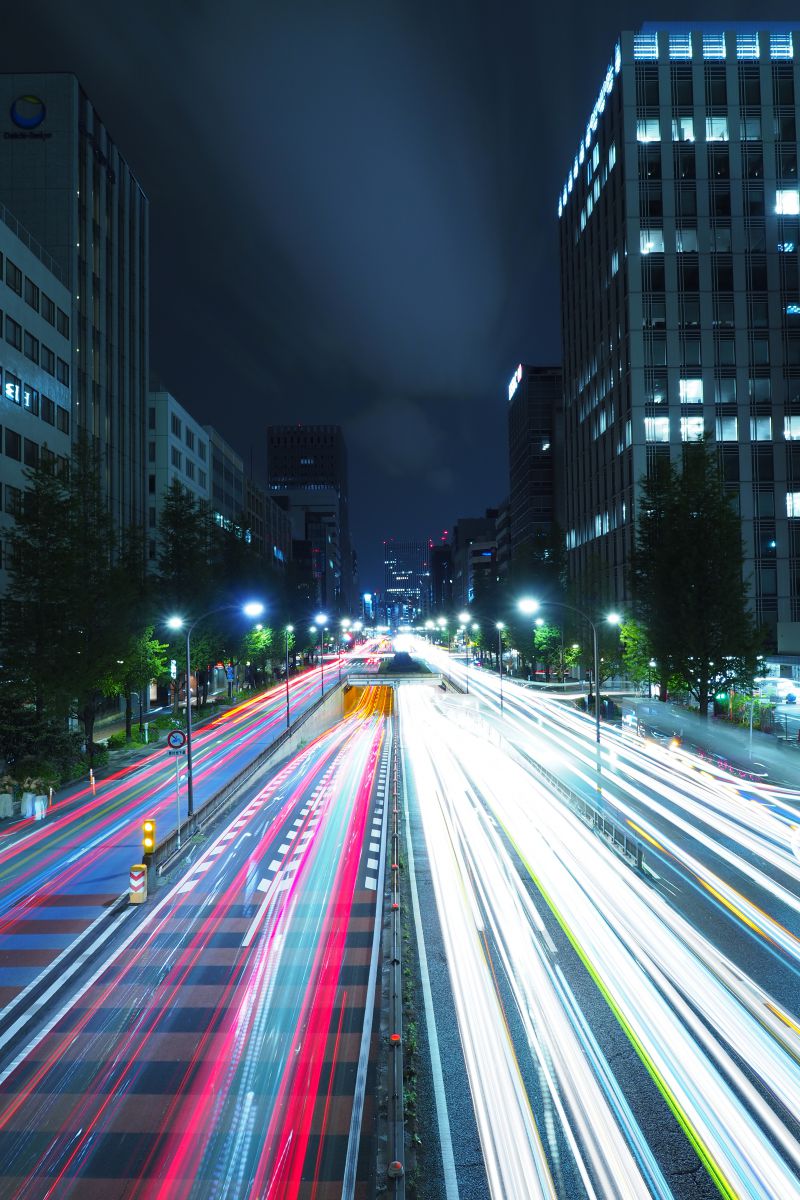 Night traffic | GANREF