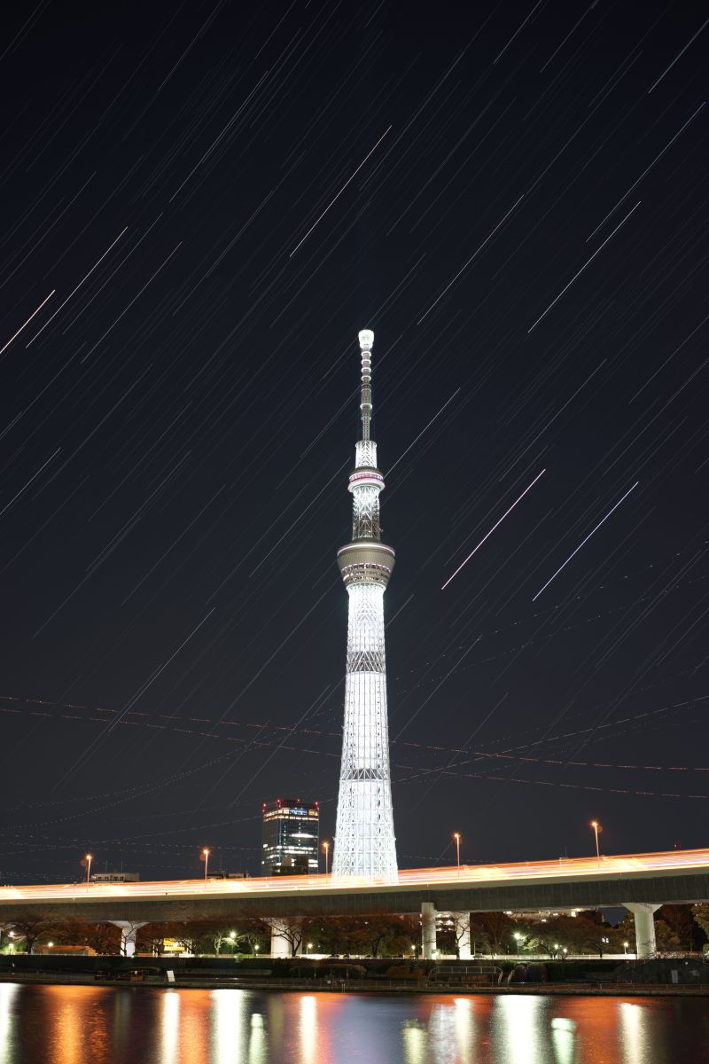 Skytree and stars | GANREF